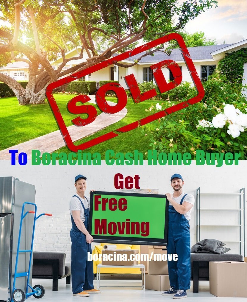 Free Moving Services For House Seller | Boracina Cash Home Buyer